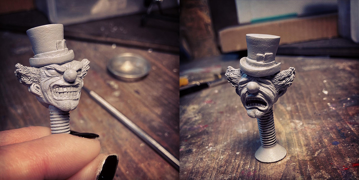 goodsショッピングサイト/商品詳細 2FACE CLOWN VALVE CAP /Horror