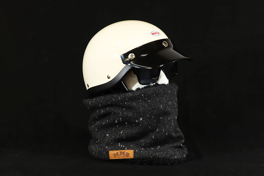 goodsショッピングサイト/商品詳細 ROBIN NECK WARMER /ネップツイード&ブラックファー [M&Ms]