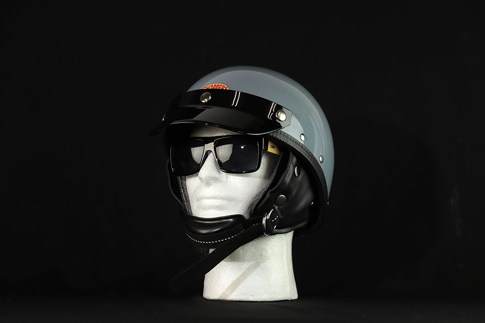 goodsショッピングサイト/商品詳細 MORRIS Shorty helmet GRAY/Silver (Long fur)