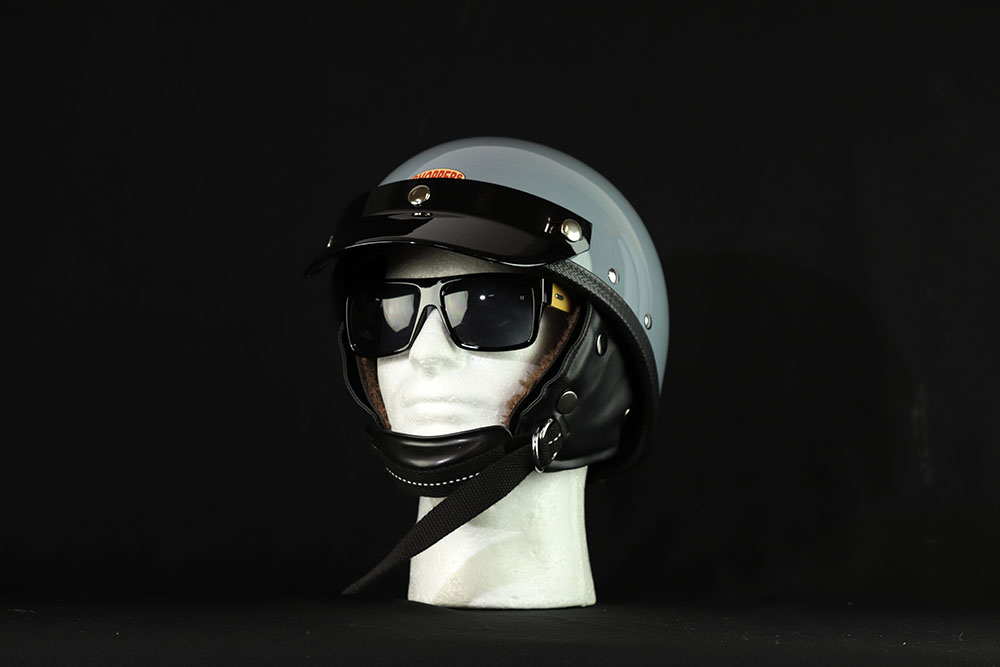 goodsショッピングサイト/商品詳細 MORRIS Shorty helmet GRAY/DarkBrown (Short fur)